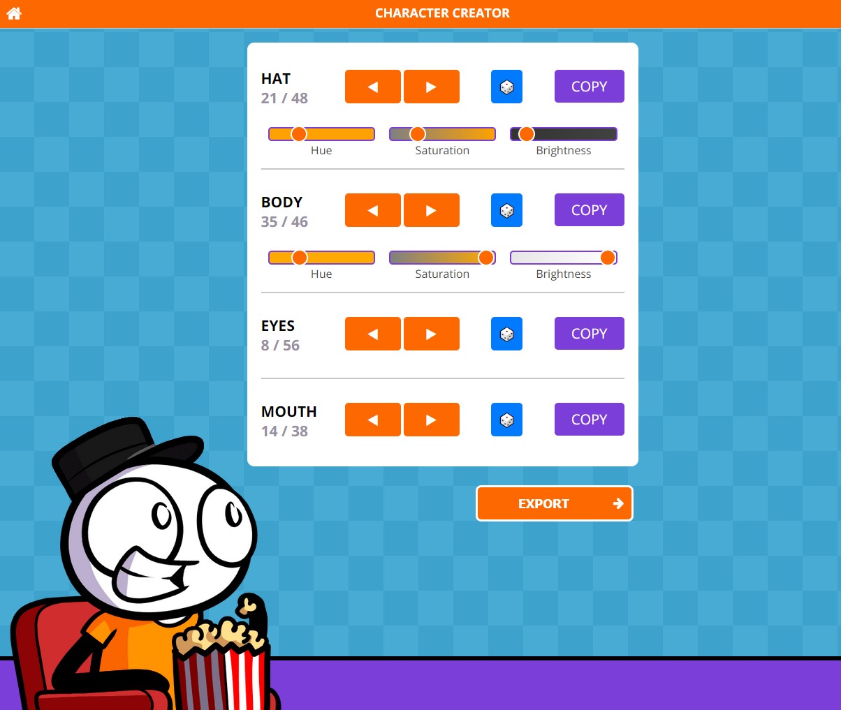 Loading Artist » Character Creator